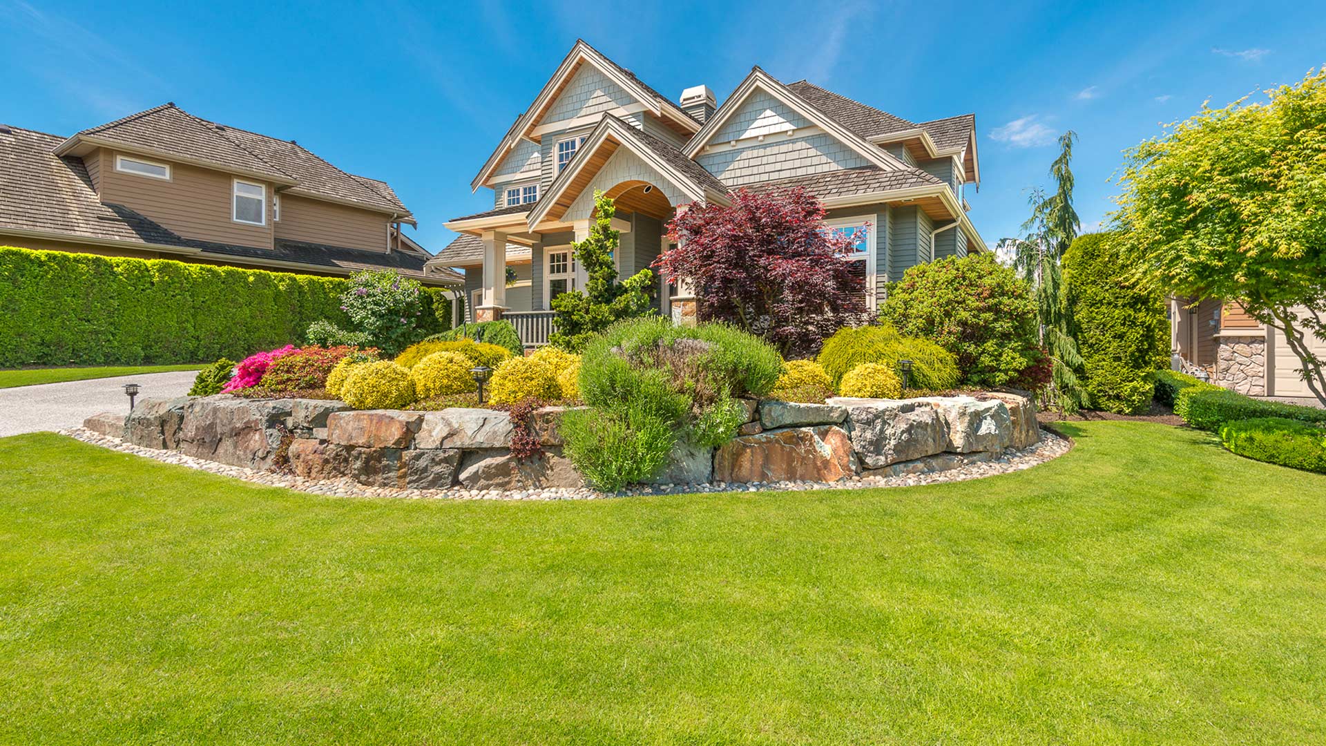 Residential Lawn Mowing and Services | Madison Landscape Construction